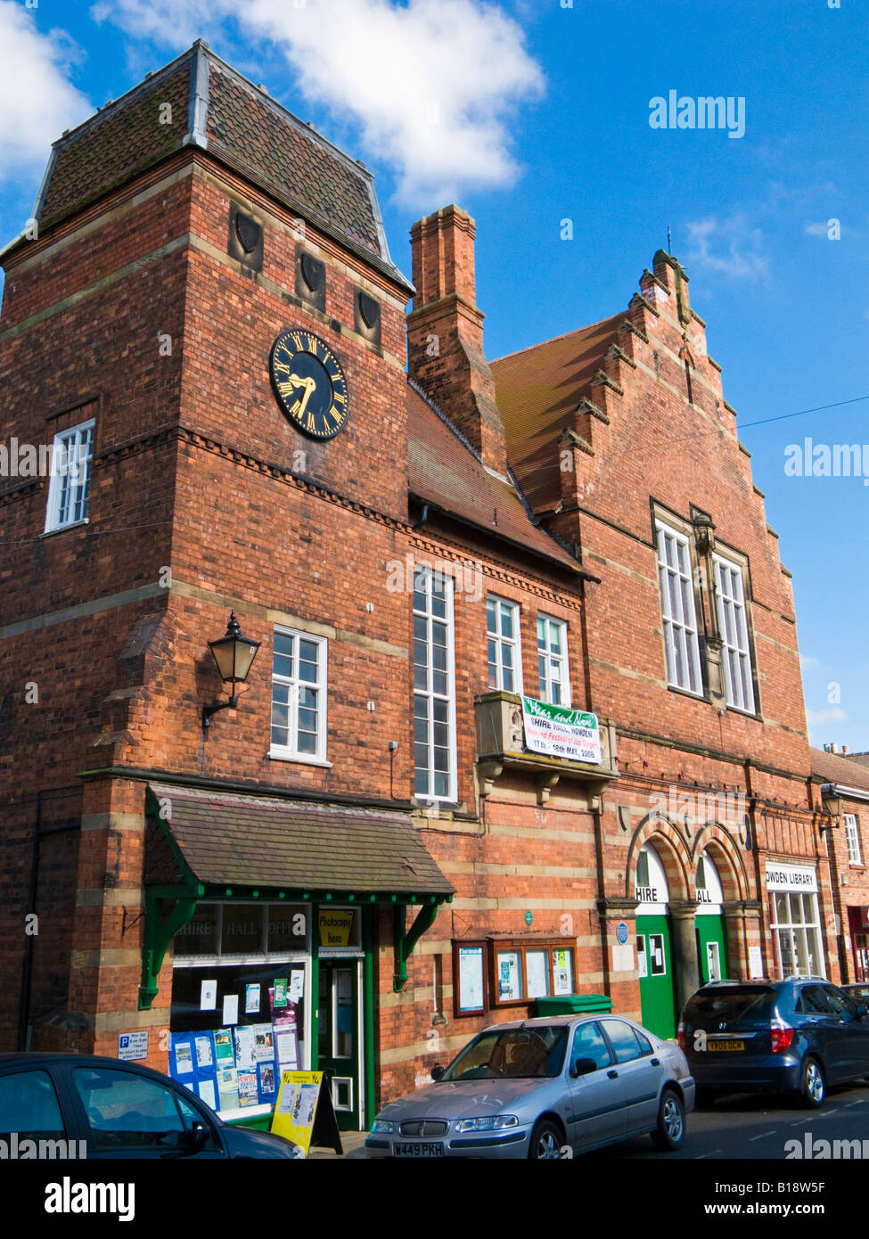 Shire Hall in the market place at Howden East Yorkshire UK Stock Photo ...