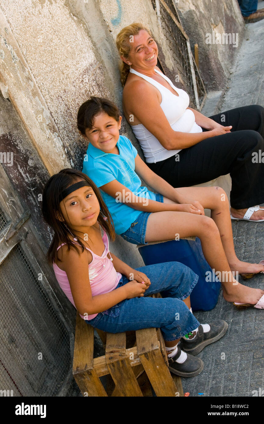 Street scene in Merida capital of the Yucatan state Mexico The first ...