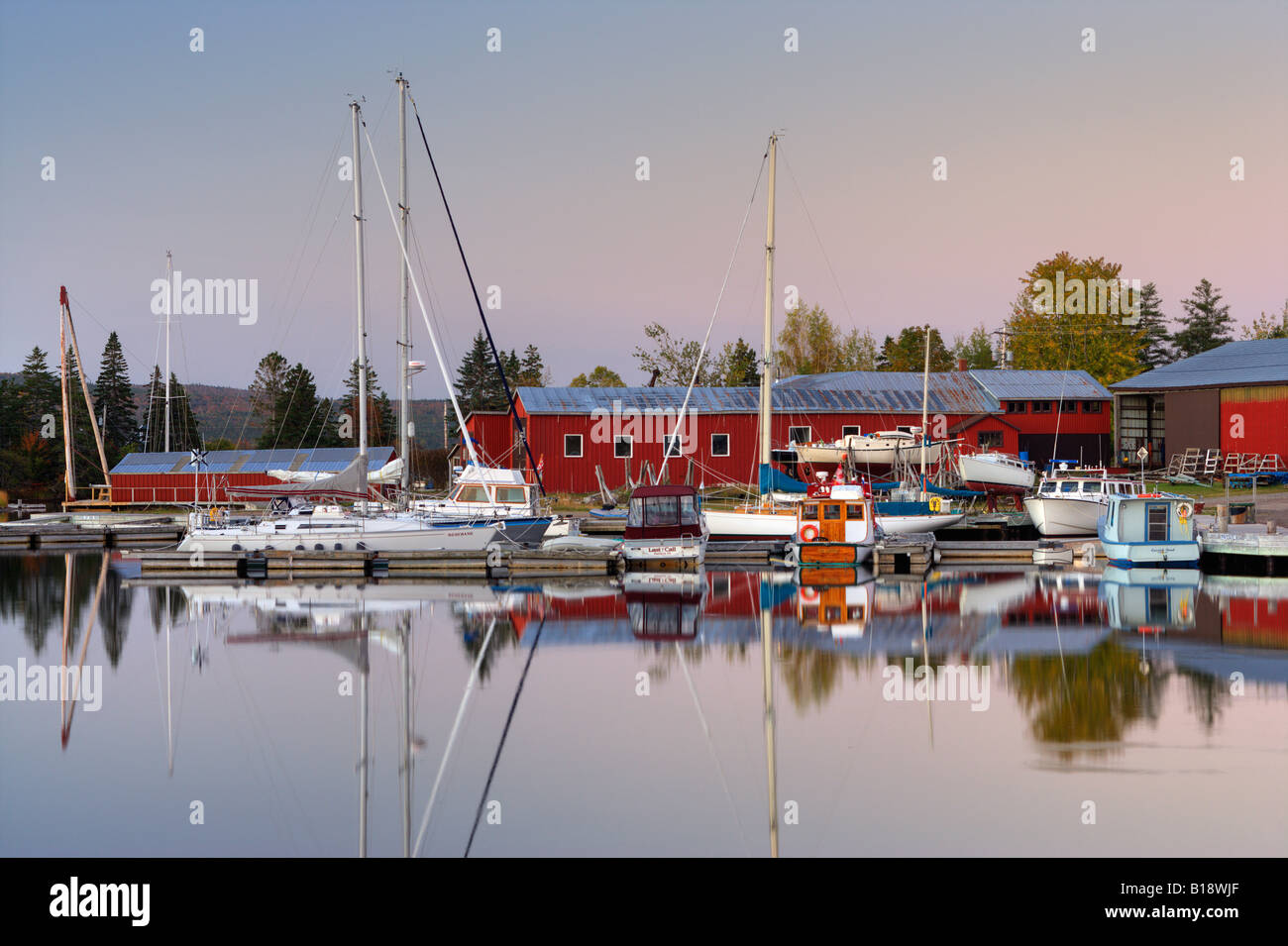 Baddeck harbour hi-res stock photography and images - Alamy