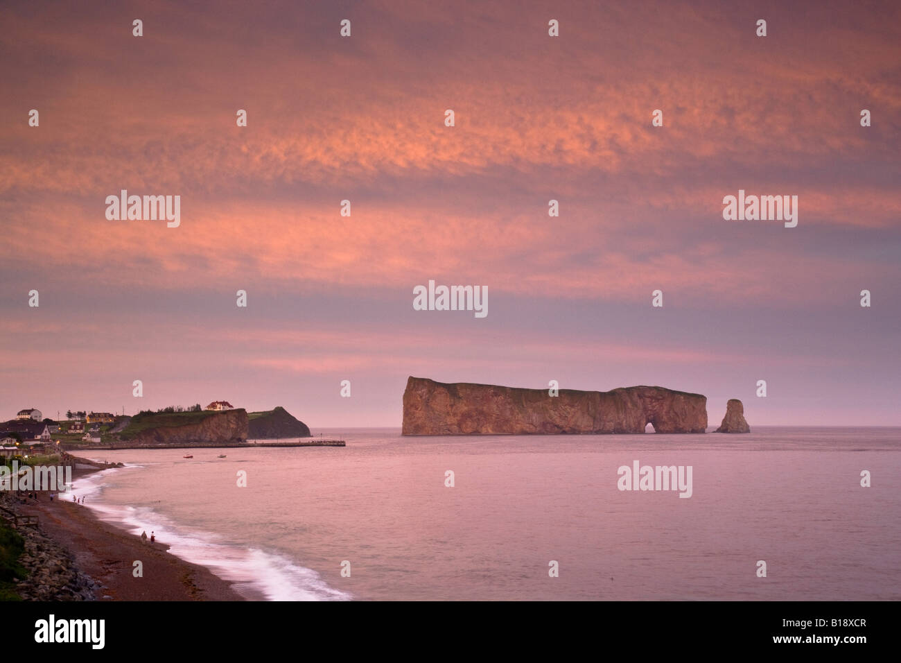 Perce Rock, Perce, Gaspe, Quebec, Canada Stock Photo - Alamy