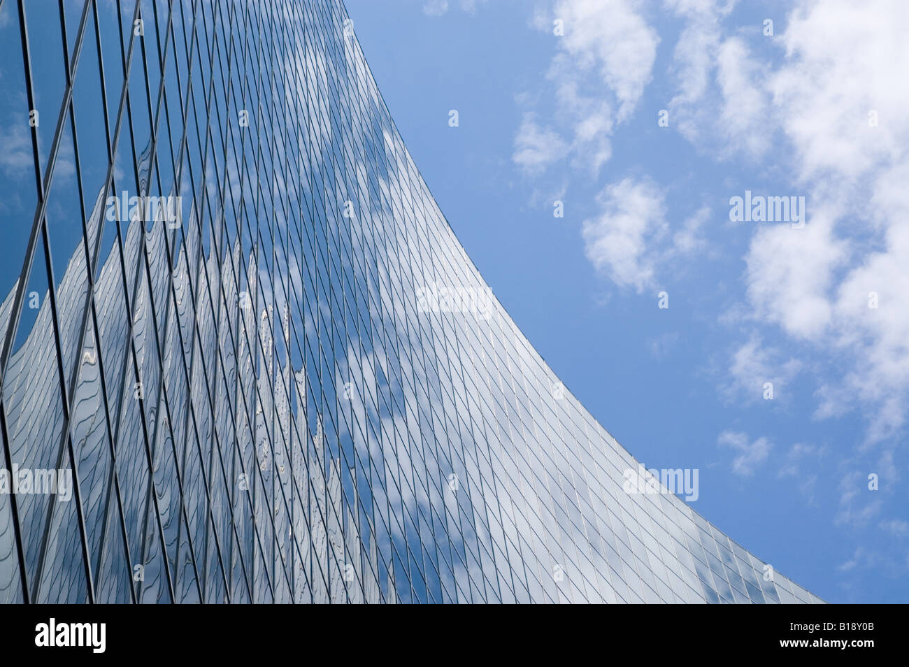 Modern glass office tower Stock Photo - Alamy