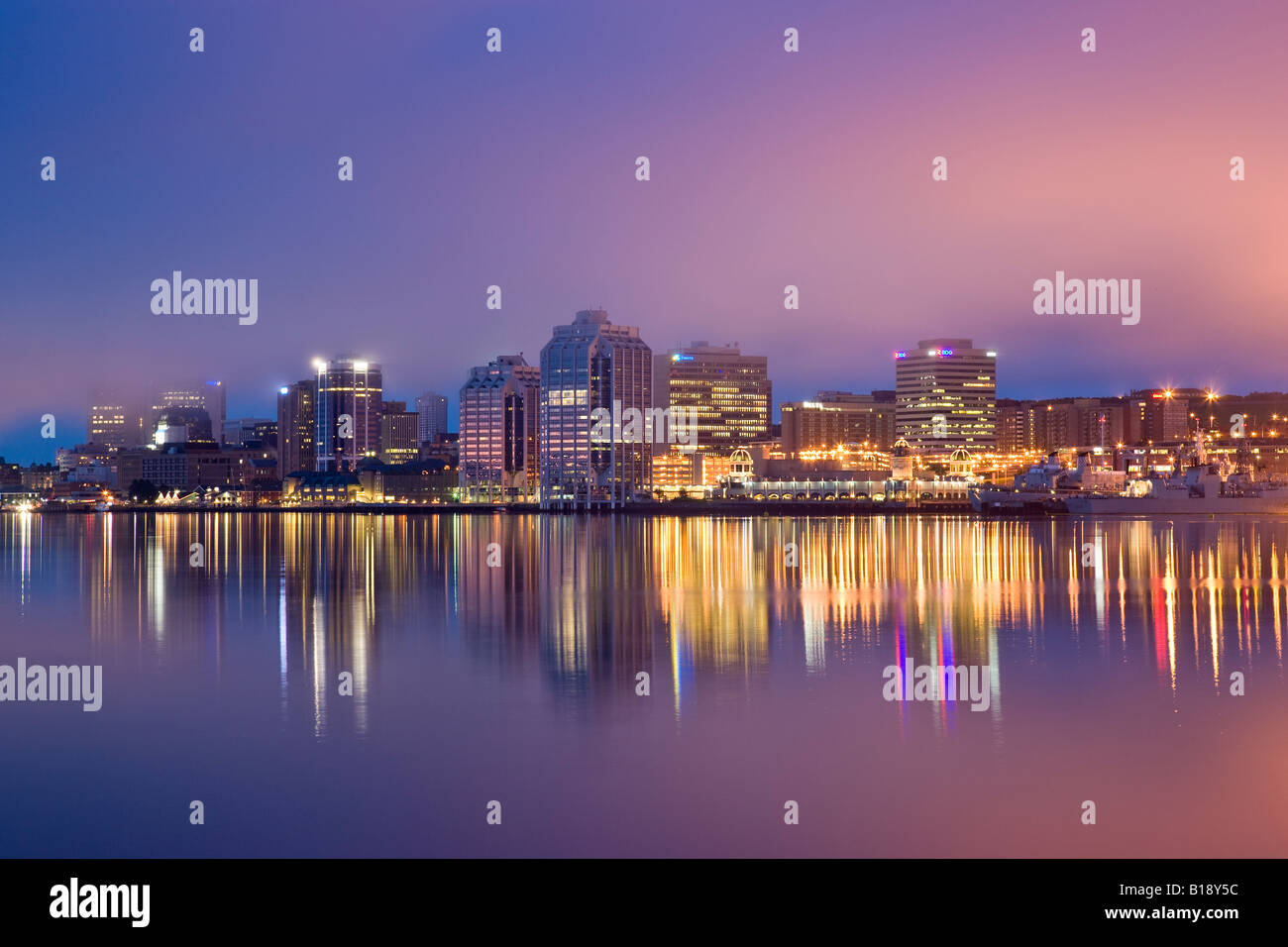 Halifax Skyline Night