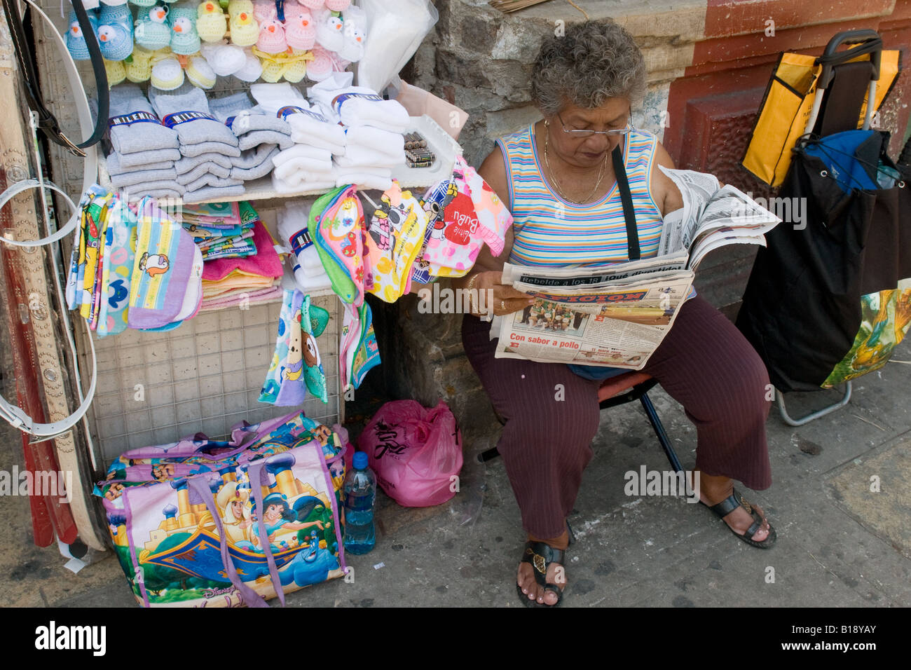 Street scene in Merida capital of the Yucatan state Mexico The first ...