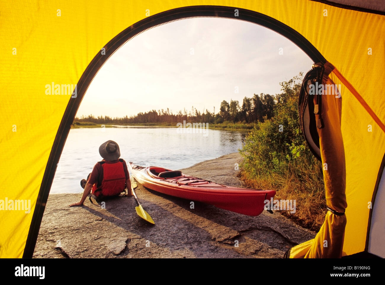 Along the Whiteshell River, Whiteshell Provincial Park, Manitoba ...