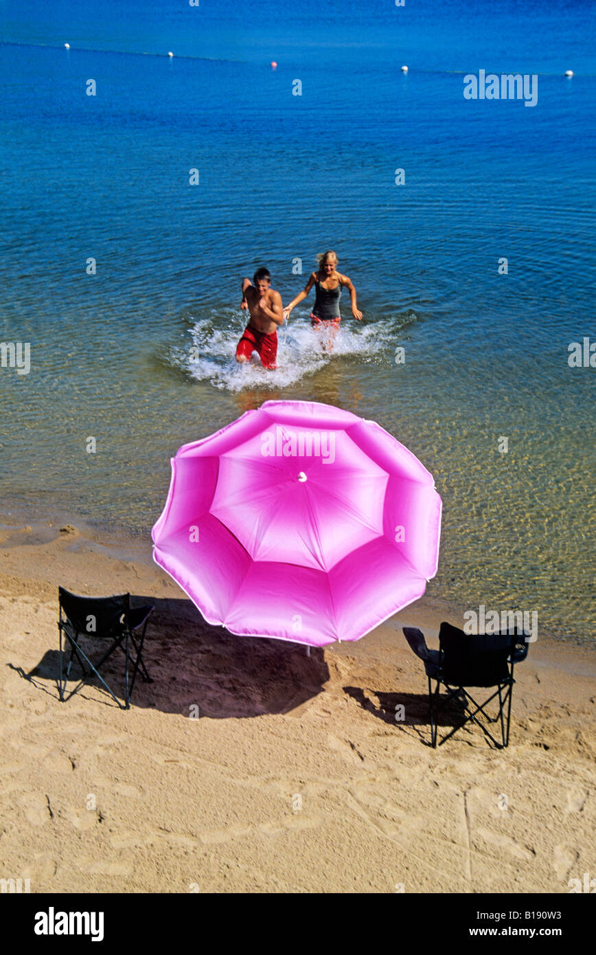 McKenzie Beach, West Hawk Lake, Whiteshell Provincial Park, Manitoba ...