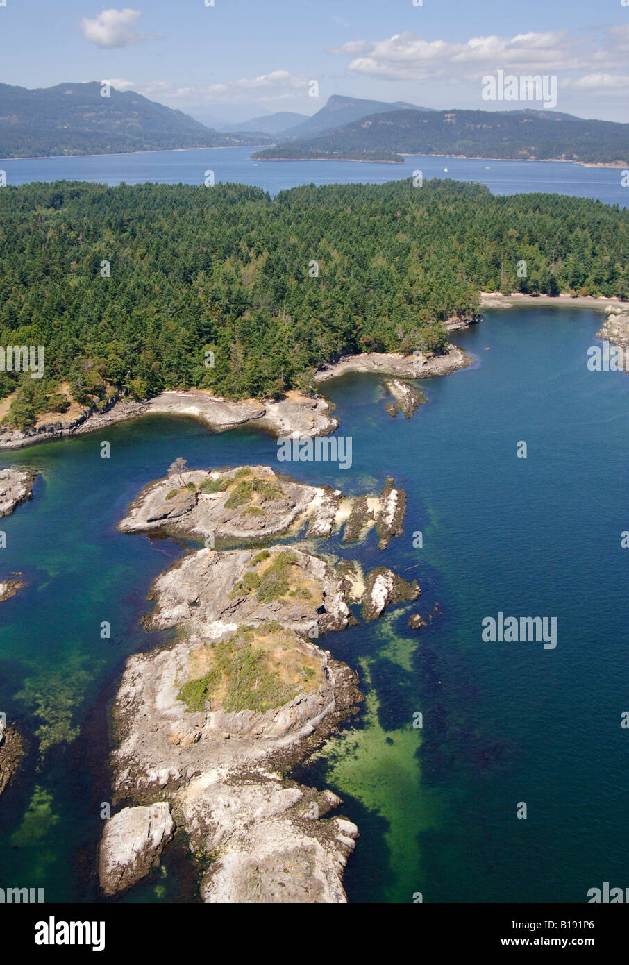 Portland Island, Gulf Islands National Park Reserve, British Columbia ...