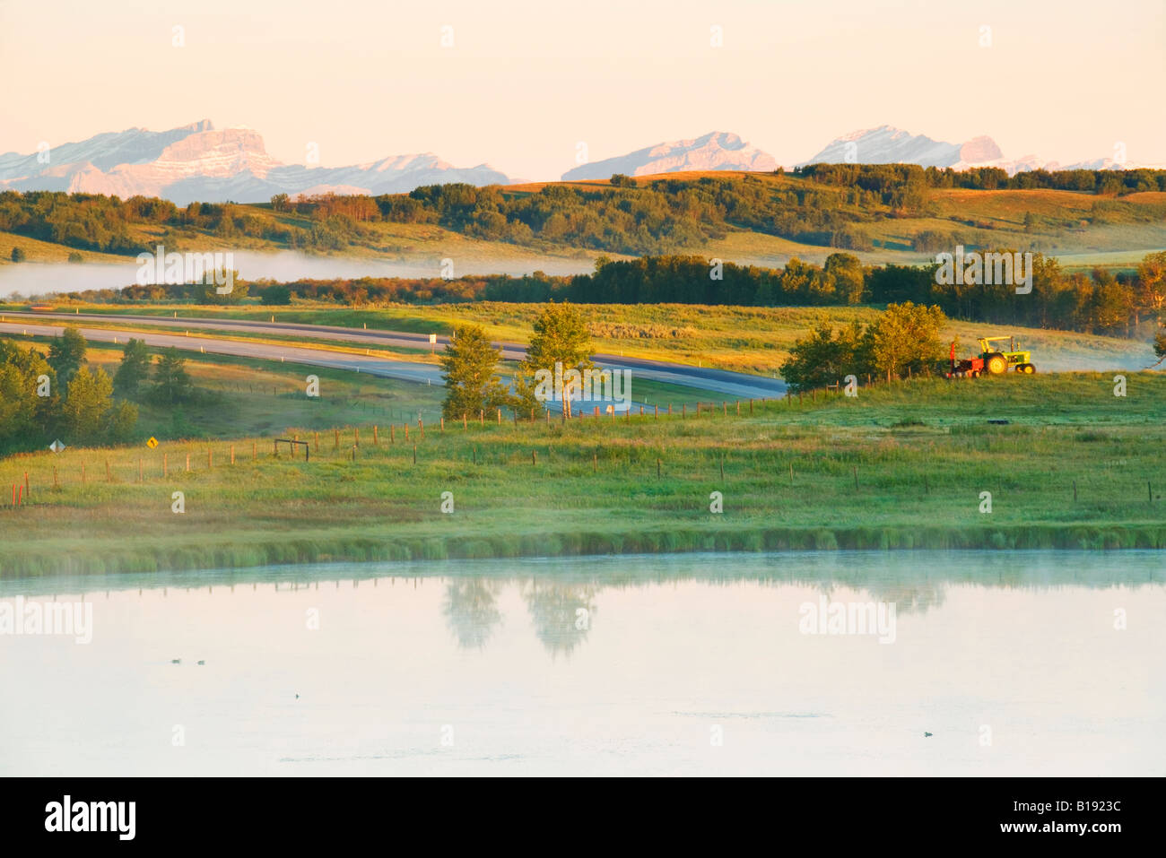 Ghost lake foothills alberta canada hi-res stock photography and images ...