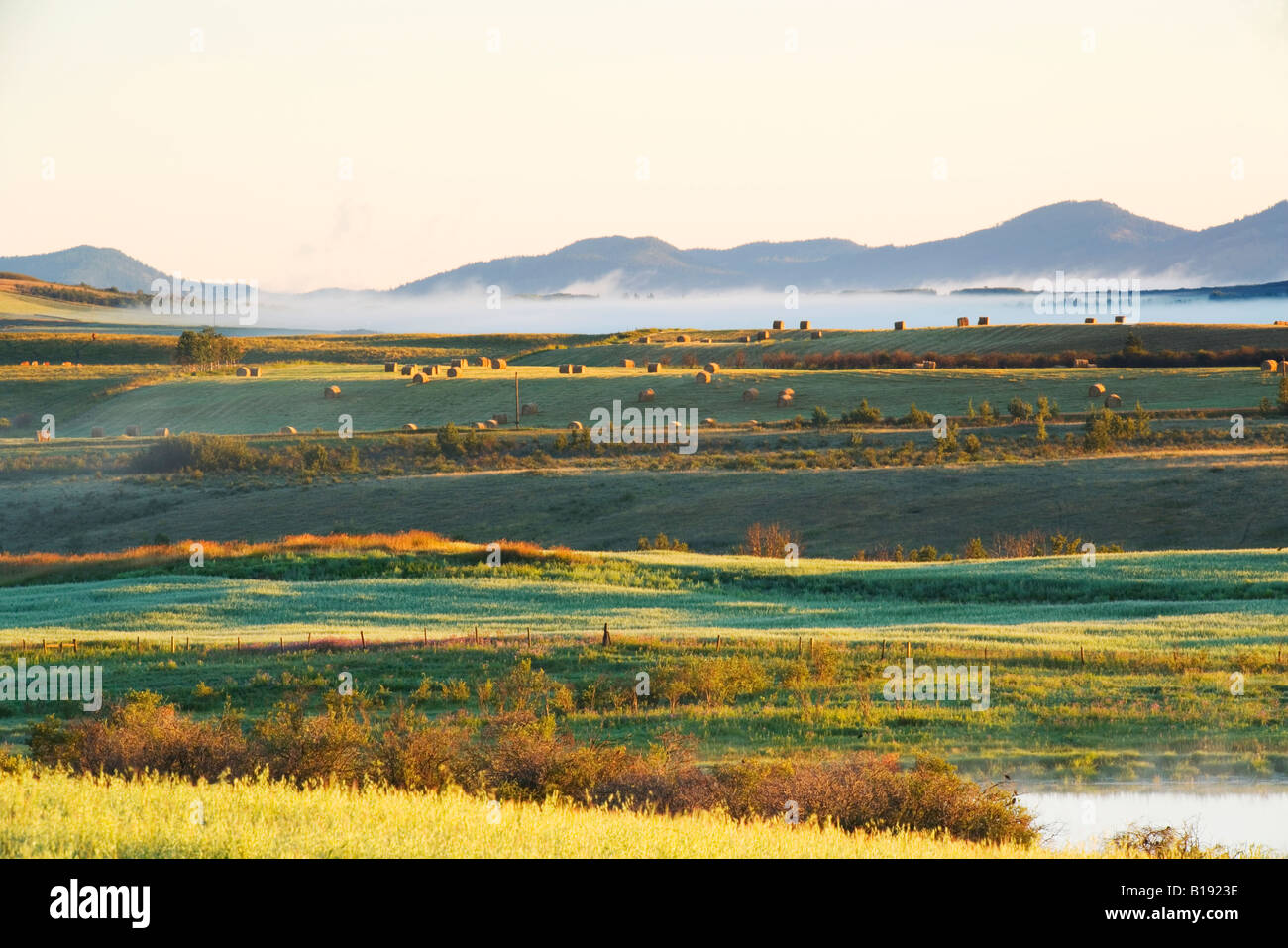 Ghost Lake, the foothills, Alberta, Canada Stock Photo - Alamy