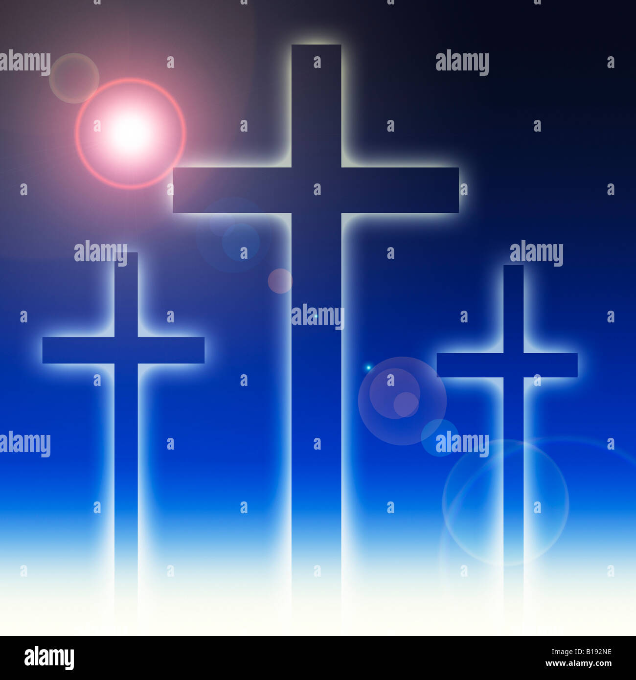 Three crosses hi-res stock photography and images - Alamy