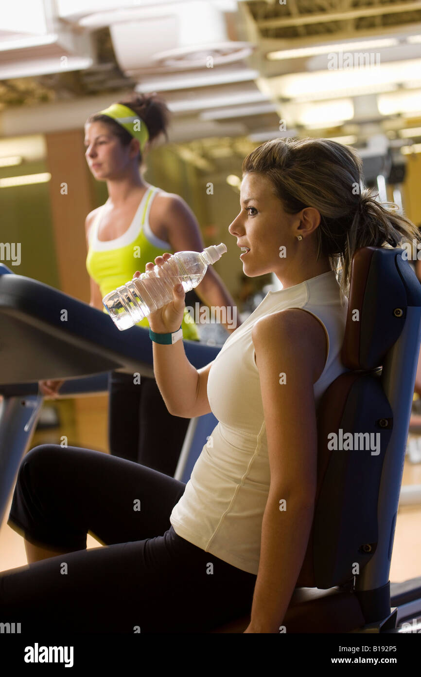 Women working out at the gym Stock Photo - Alamy
