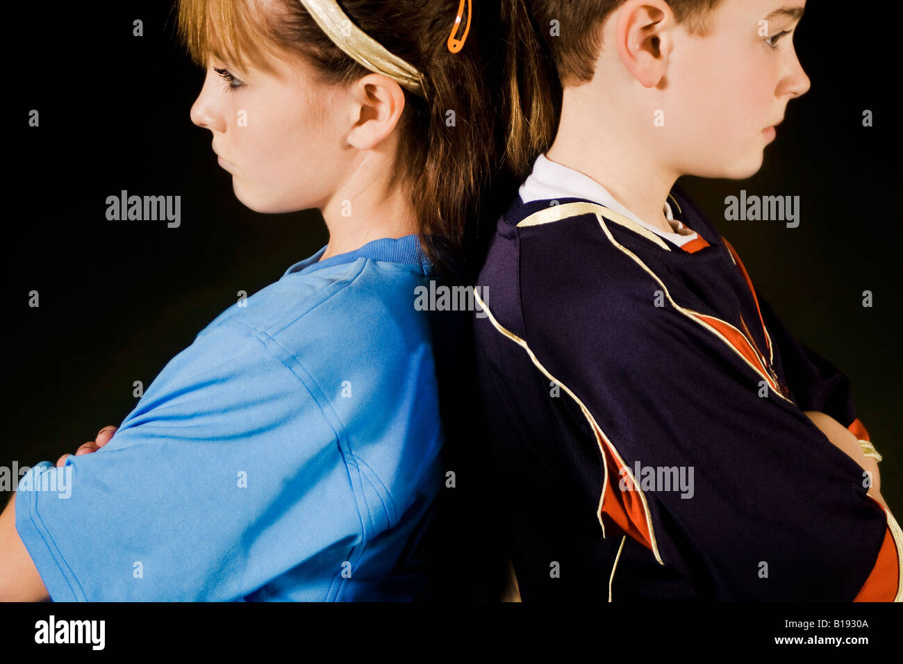 Rival brothers hi-res stock photography and images - Alamy