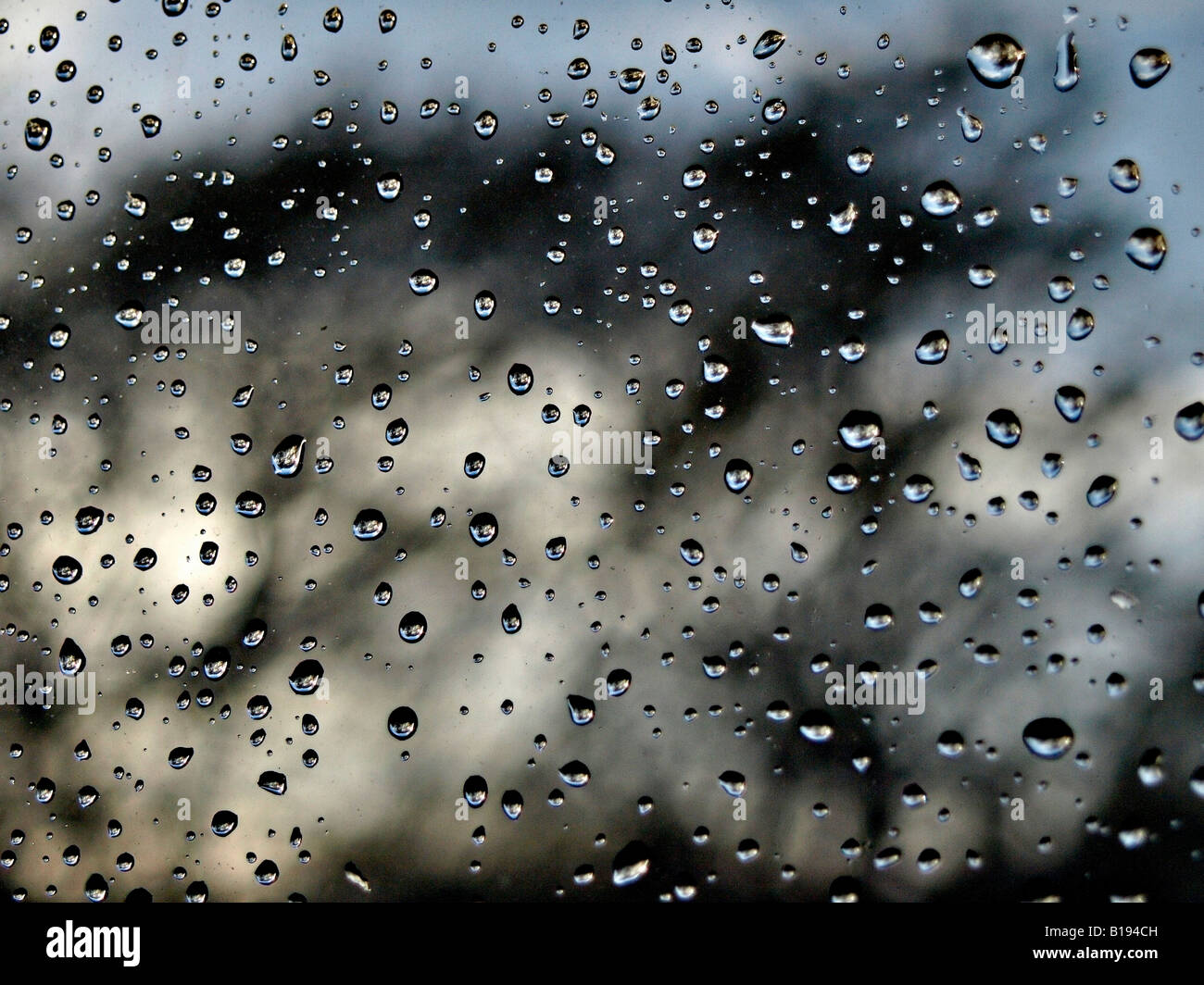 Abstract raindrop on glass image Stock Photo - Alamy