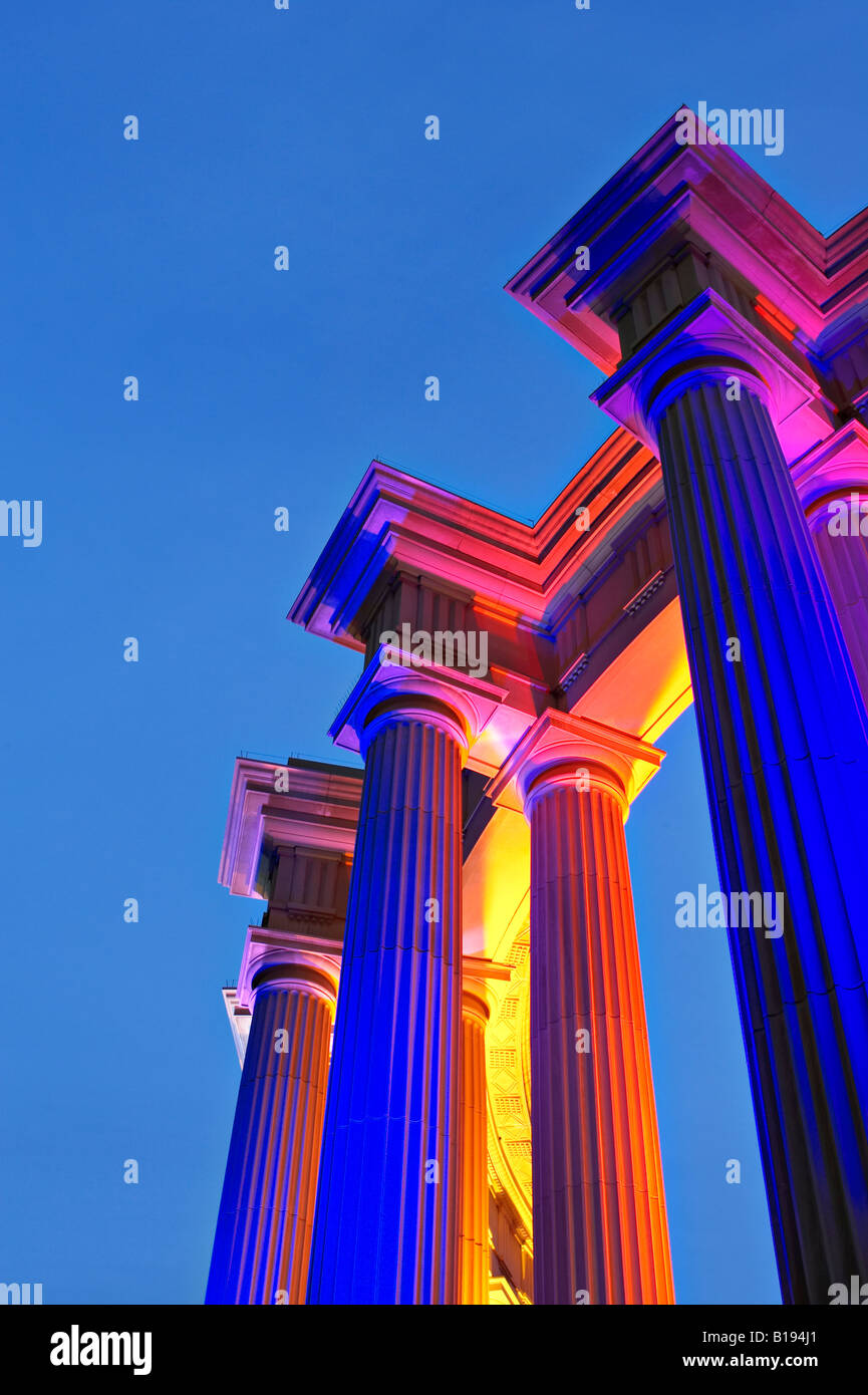 Chicago grant park night hi-res stock photography and images - Alamy