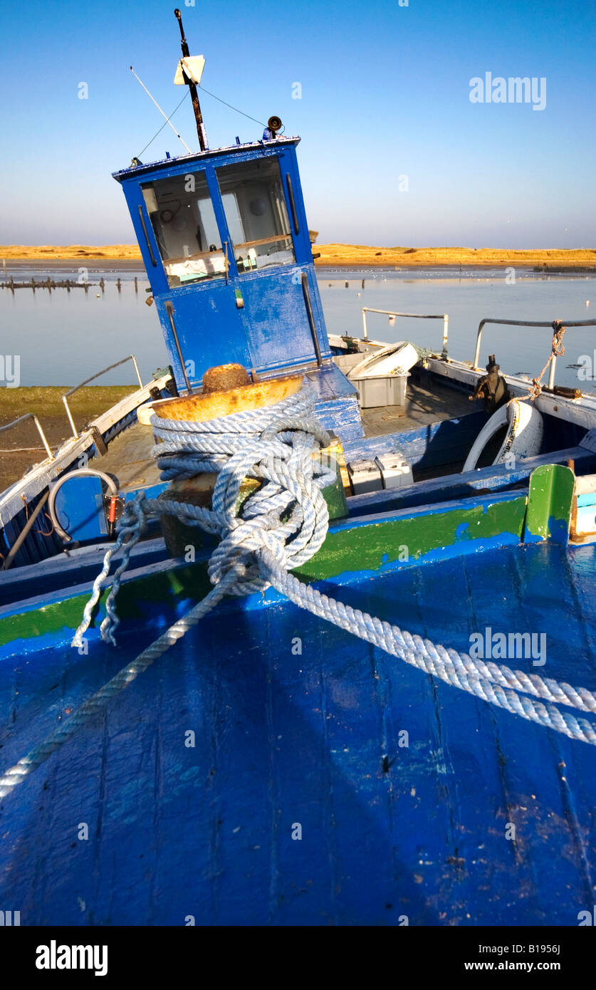 Fishing boat, Amble, Northumberland, England Stock Photo - Alamy