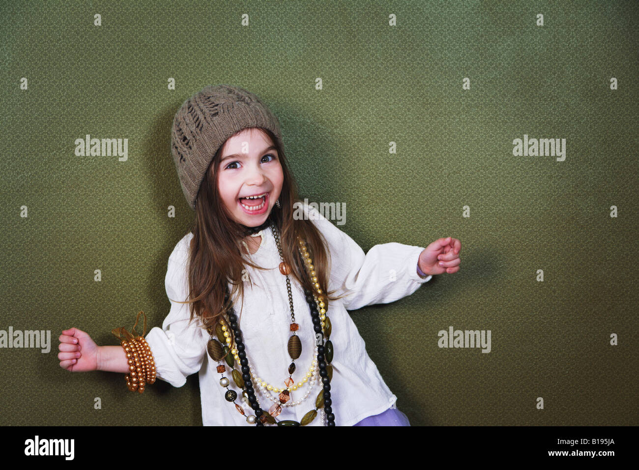 Girl dressing up Stock Photo - Alamy