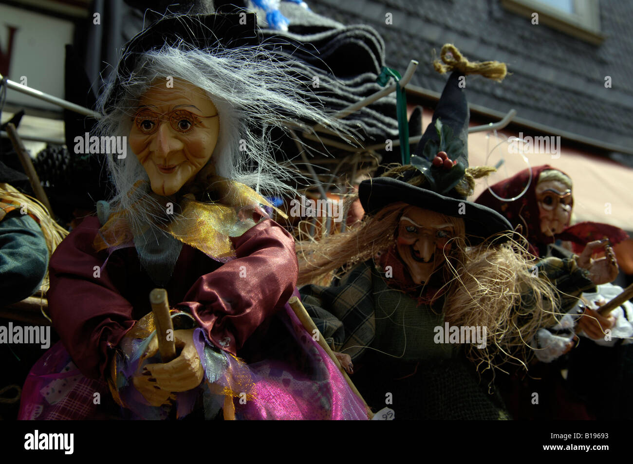 goslar witches puppets souvenir shop historic old town altstadt harz ...