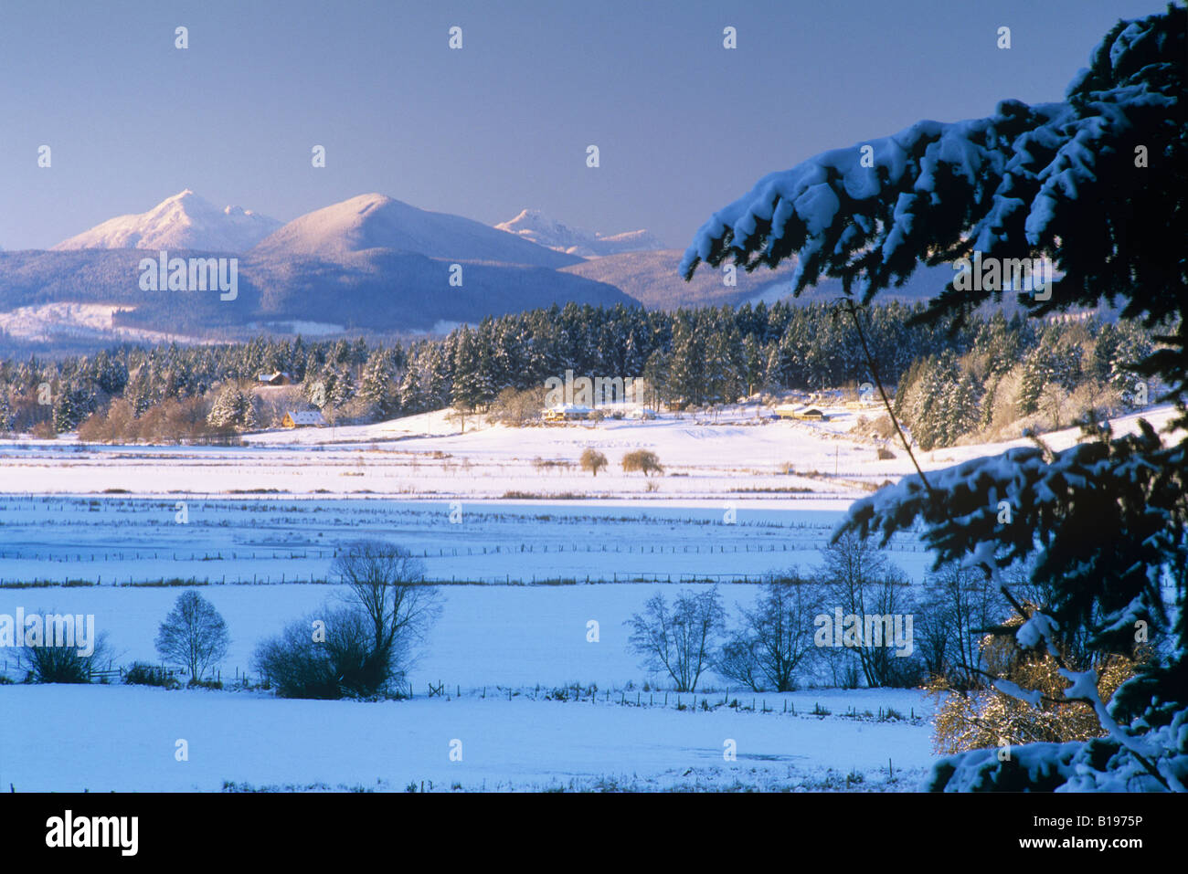 Winter in the cowichan valley hi-res stock photography and images - Alamy