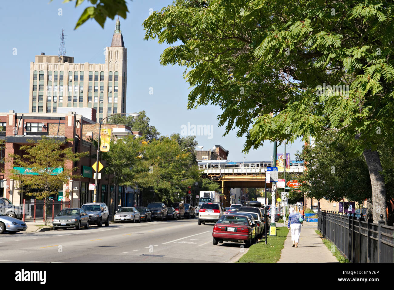 Chicago west side neighborhood High Resolution Stock Photography and ...