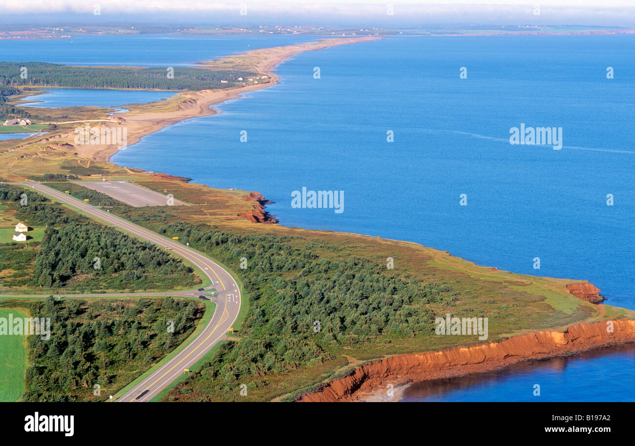 Aerial, Cavendish, Prince Edward Island National Park, Prince Edward ...