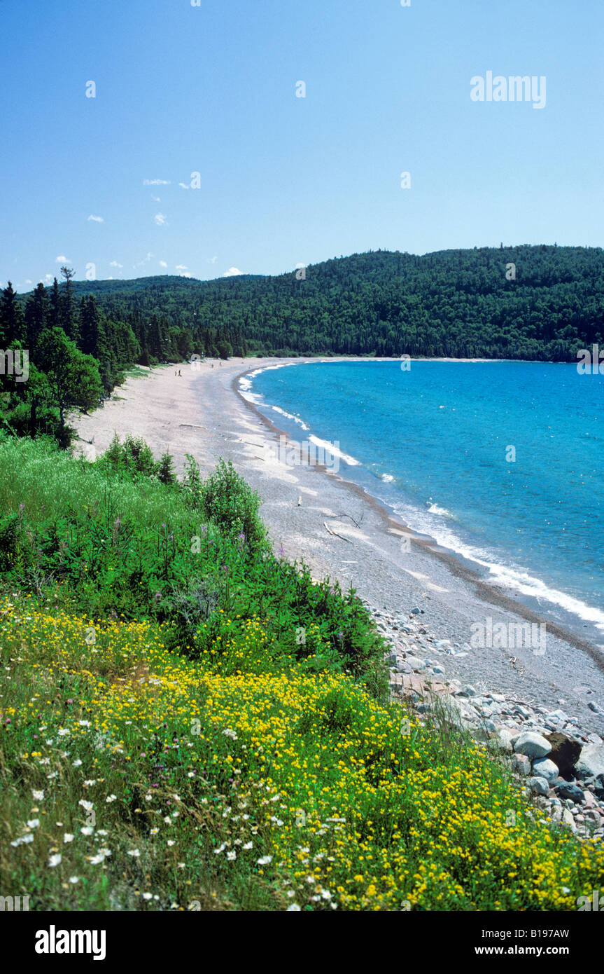 Old Woman Bay, Lake Superior Provincial Park, Ontario, Canada Stock ...