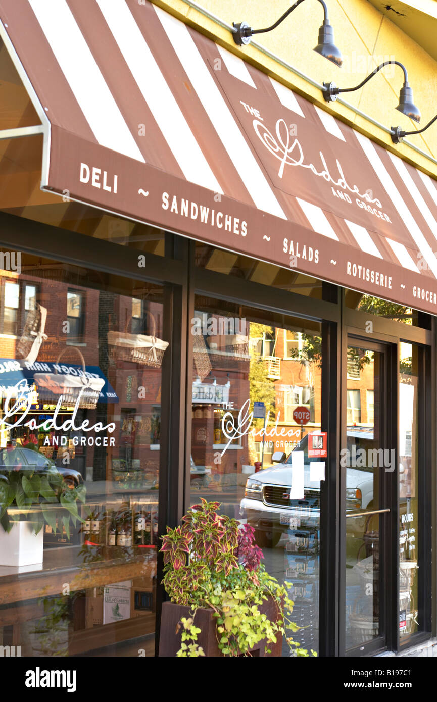 ILLINOIS Chicago Goddess and Grocer upscale market in Bucktown ...