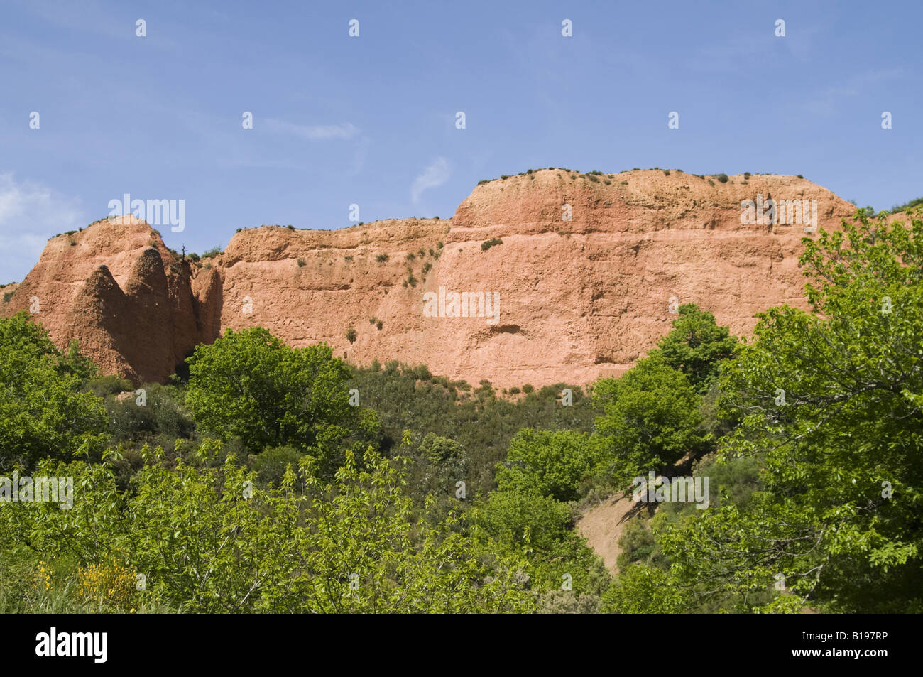 Las Médulas, Spain. Las Medulas were the biggest mine in the Roman ...