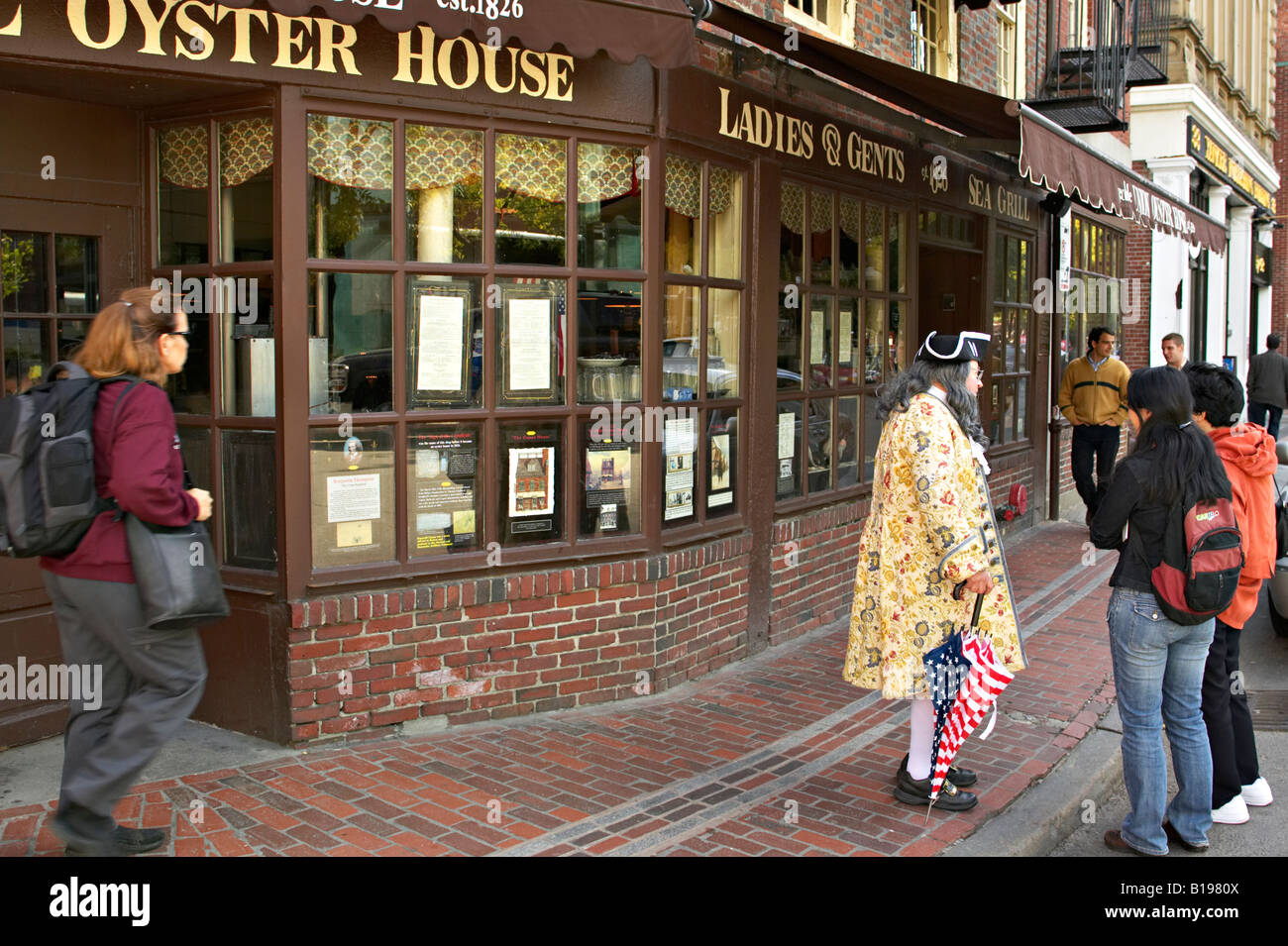 MASSACHUSETTS Boston Union Oyster House restaurant along Freedom Trail ...