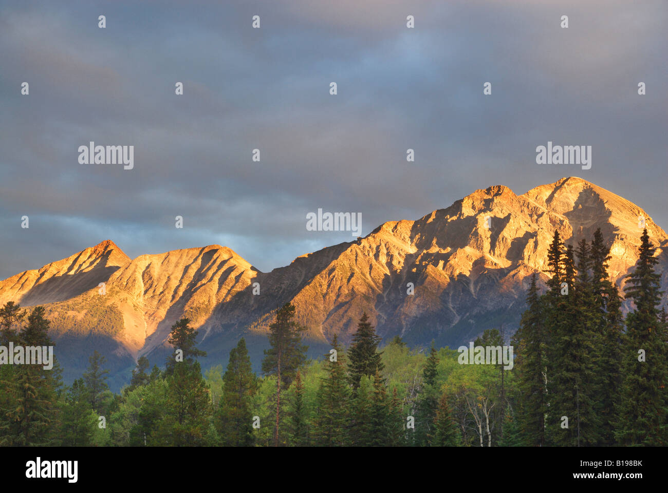 Pyramid Mountain, Jasper National Park, Alberta, Canada Stock Photo - Alamy