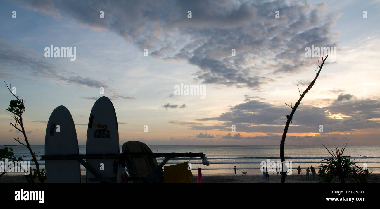 Indonesia Bali Island Kuta beach Surfing Stock Photo - Alamy