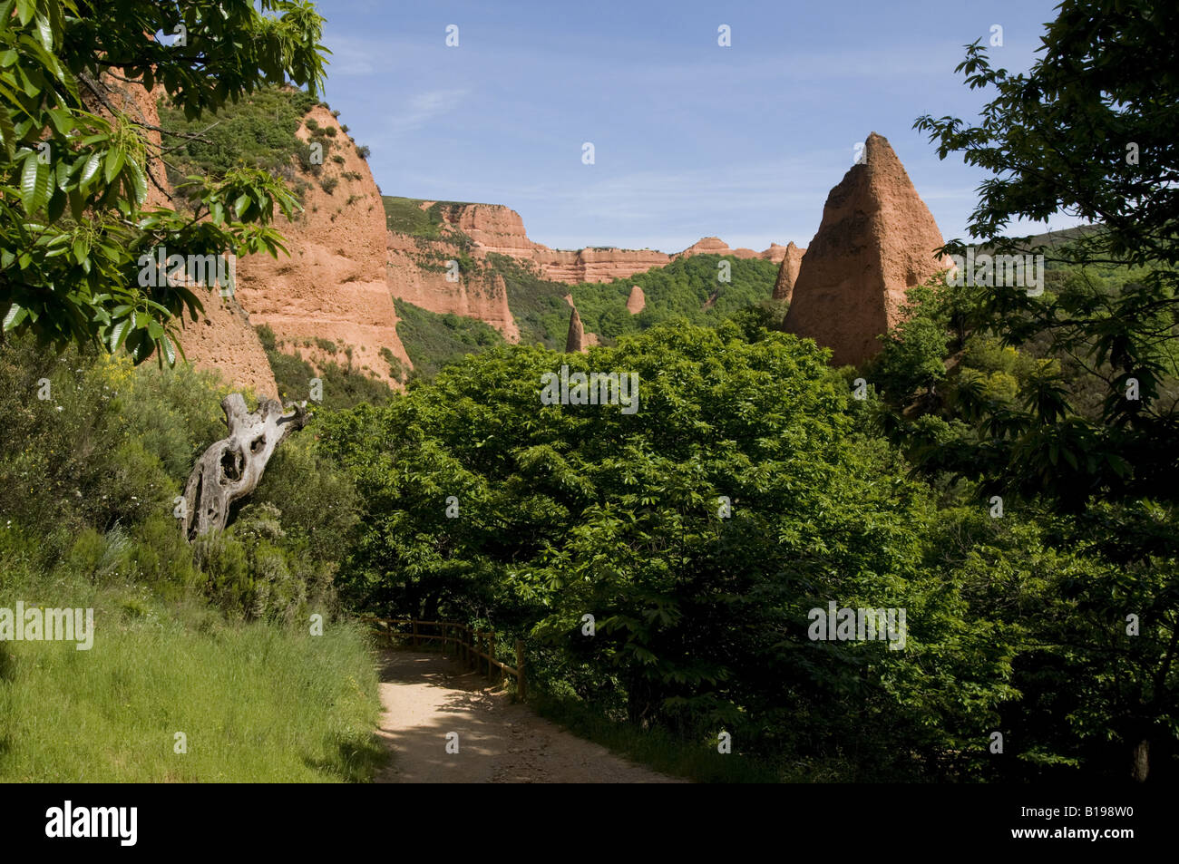 Las Médulas, Spain. Las Medulas were the biggest mine in the Roman ...