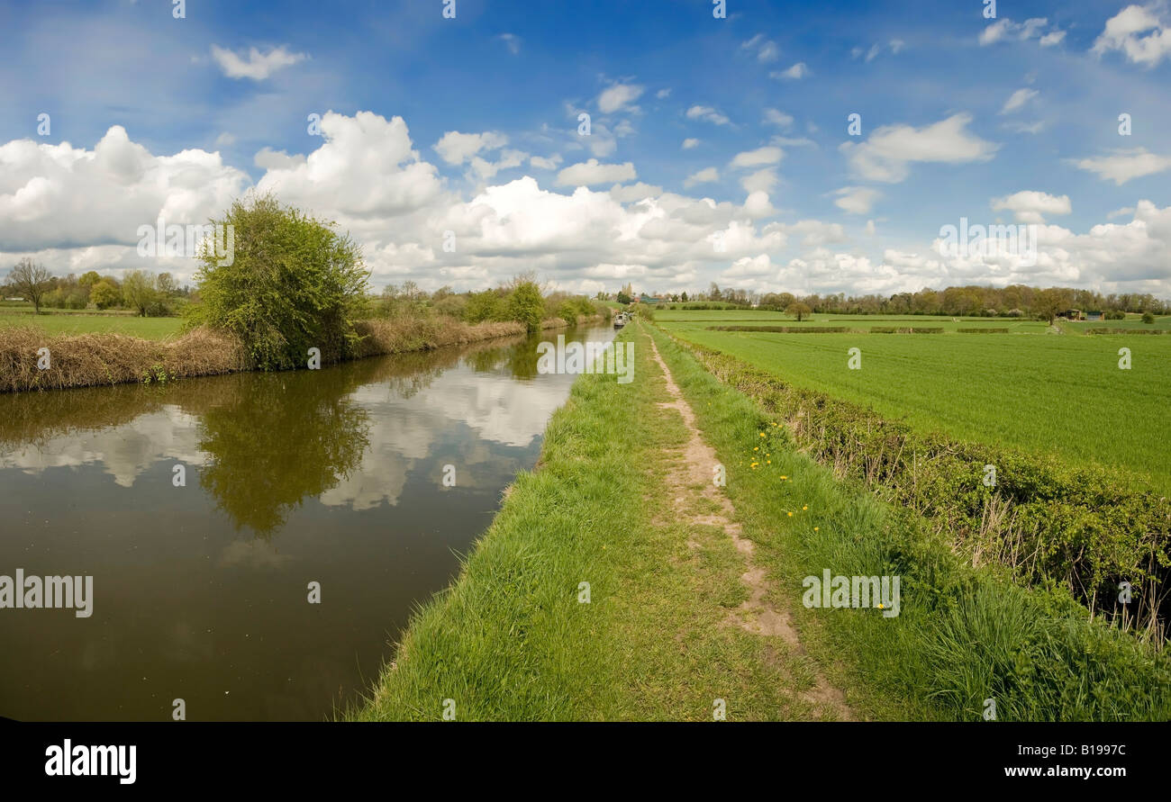 Knowle locks on the grand union canal warwickshire midlands england uk ...