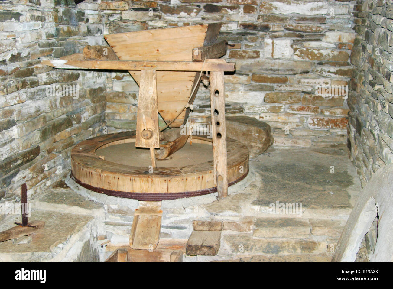 Water mill inside hi-res stock photography and images - Alamy