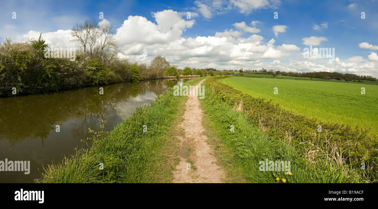 Knowle locks on the grand union canal warwickshire midlands england uk ...