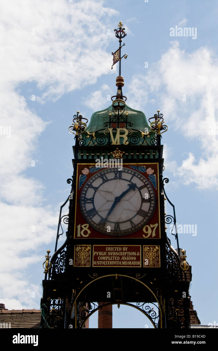 Eastgate Clock, Eastgate, Chester City Walls, Chester, Cheshire ... Eastgate Clock, Eastgate, Chester City Walls, Chester, Cheshire ...
