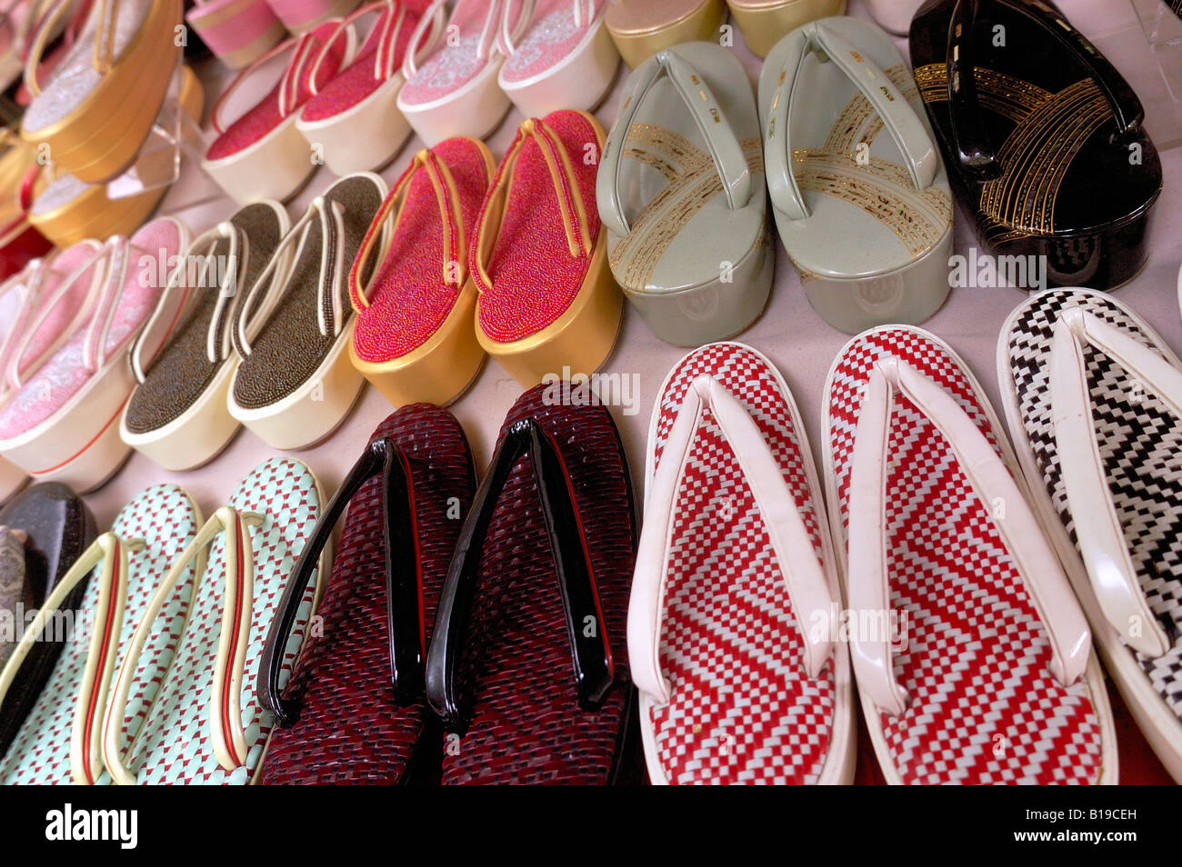Japanese sandals hi-res stock photography and images - Alamy