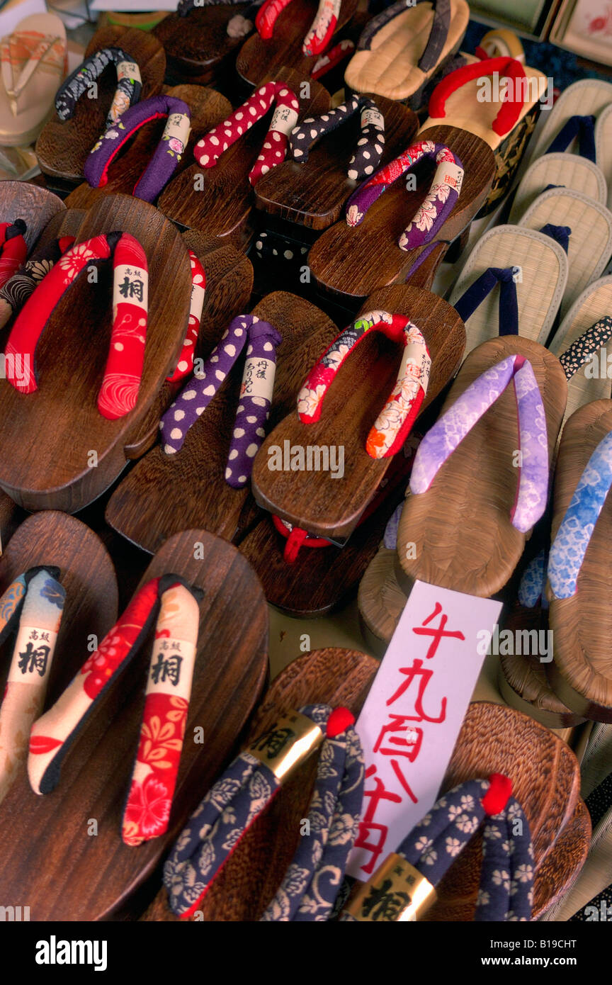 Japanese clogs shoes hi-res stock photography and images - Alamy