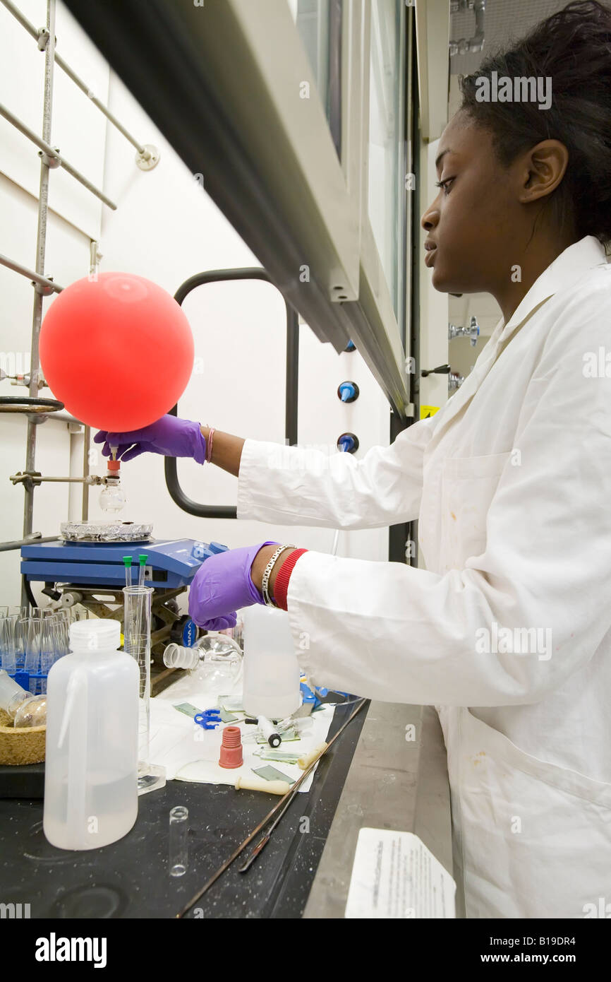 Chemistry Graduate Student Stock Photo - Alamy