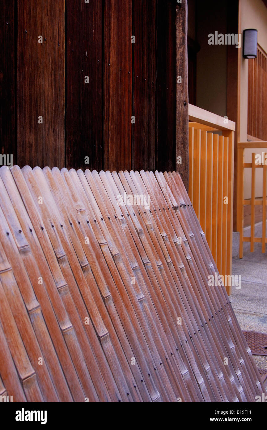 traditional bamboo fence Kyoto Japan Stock Photo - Alamy