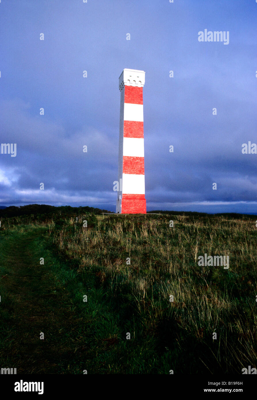 Gribbin head daymark hi-res stock photography and images - Alamy