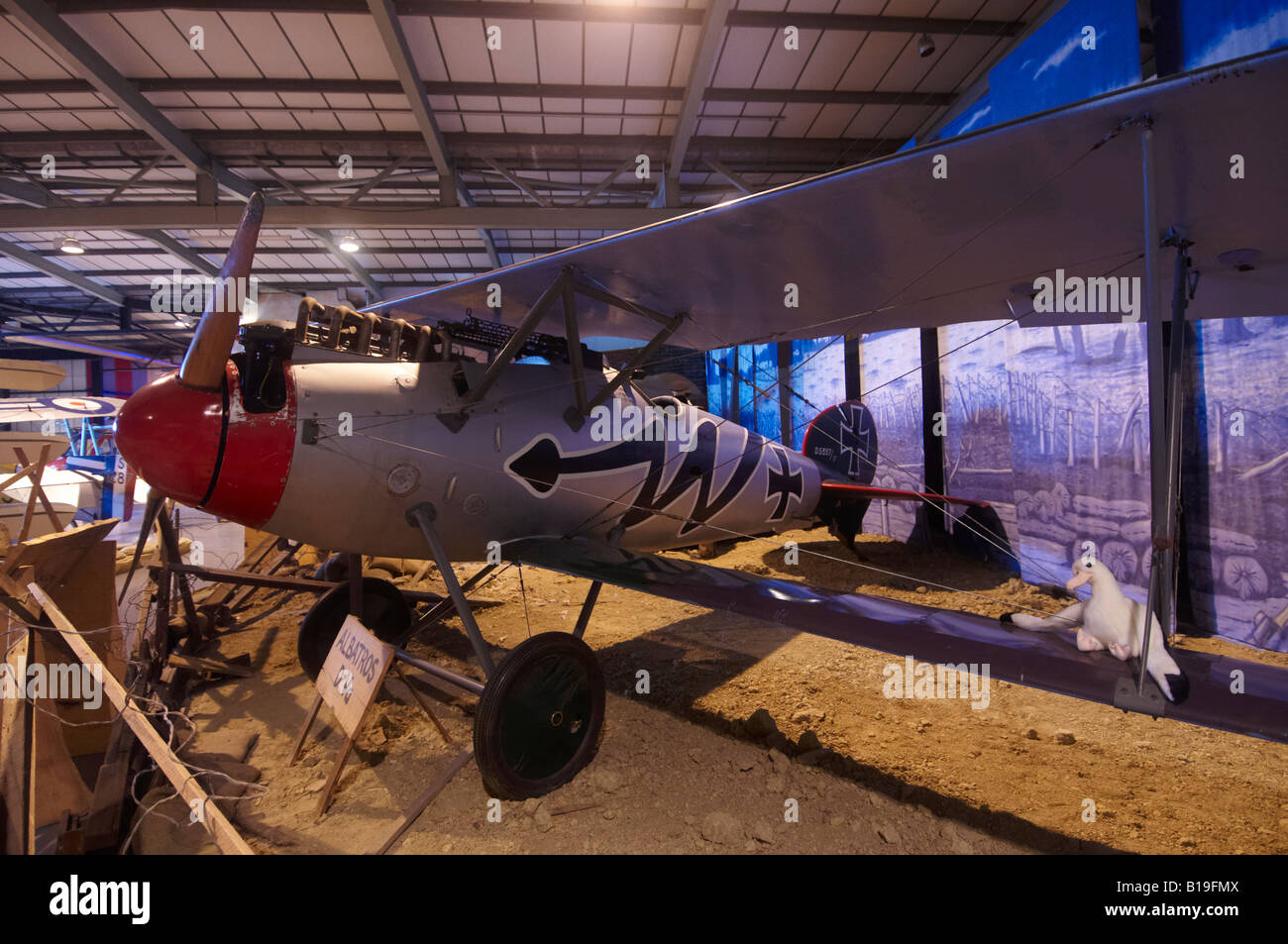Albatross biplane hi-res stock photography and images - Alamy