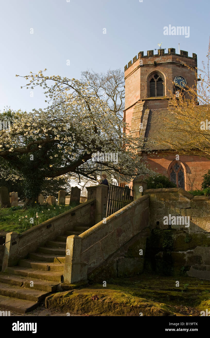 Hodnet village hi-res stock photography and images - Alamy