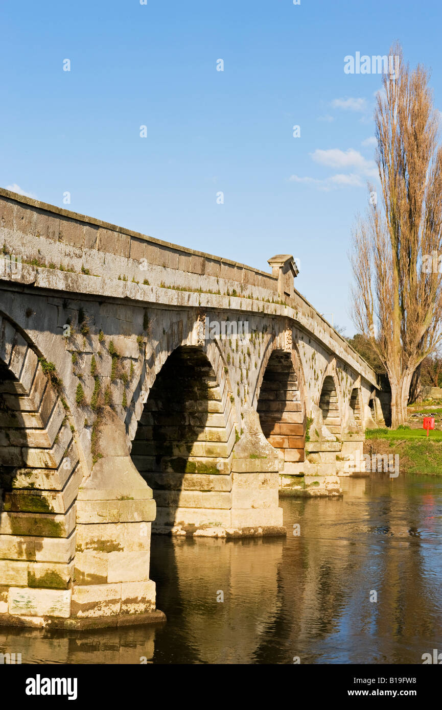 England, Shropshire, Atcham. Atcham Bridge Stock Photo - Alamy