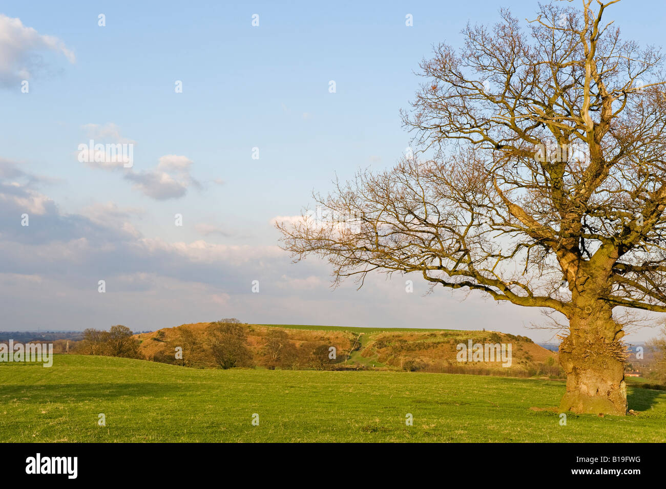 Old oswestry hill fort shropshire uk hi-res stock photography and ...