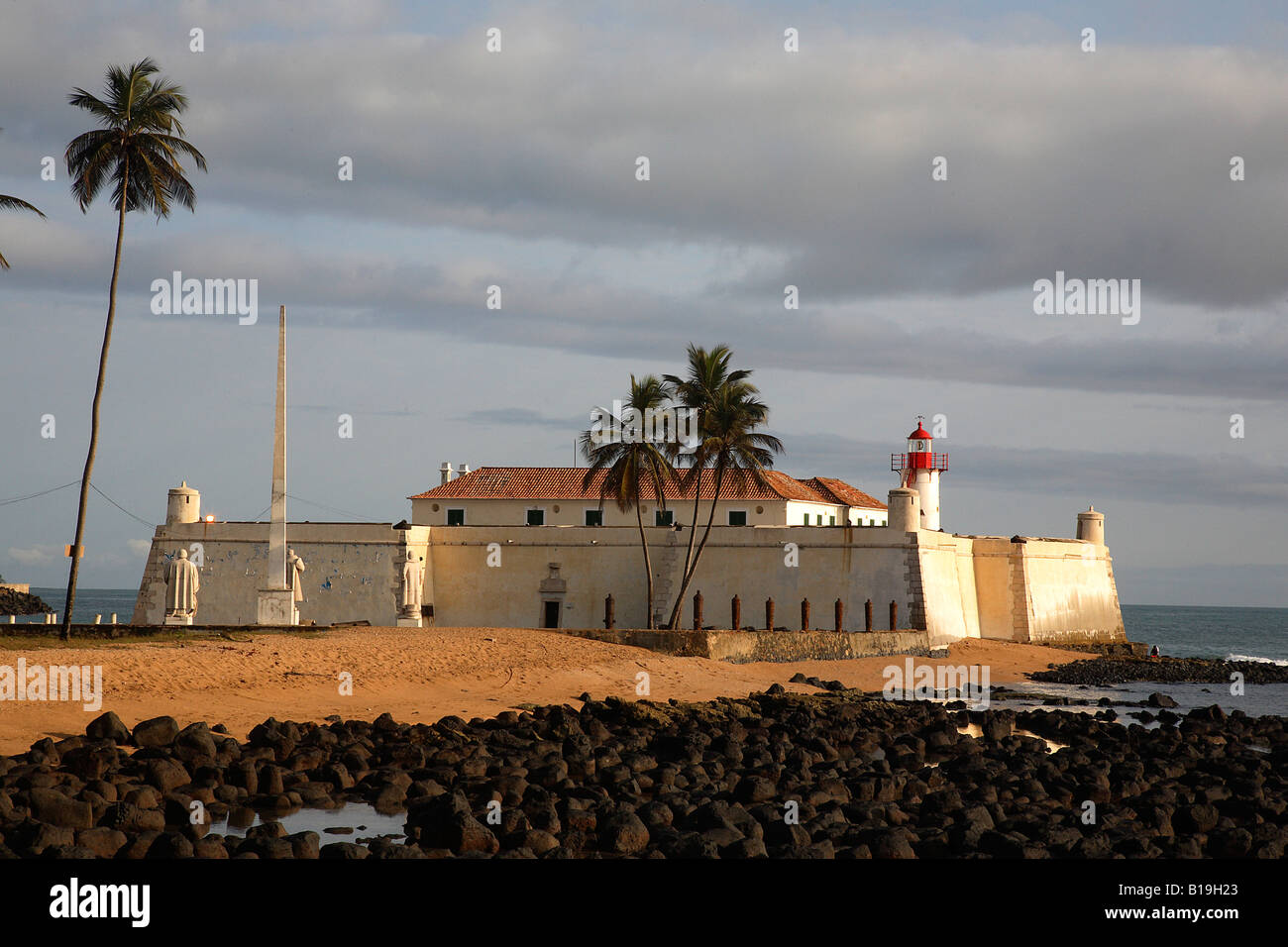 Fortaleza de Sao Sebastiao (Fort of Saint Sebastian) built in the early ...