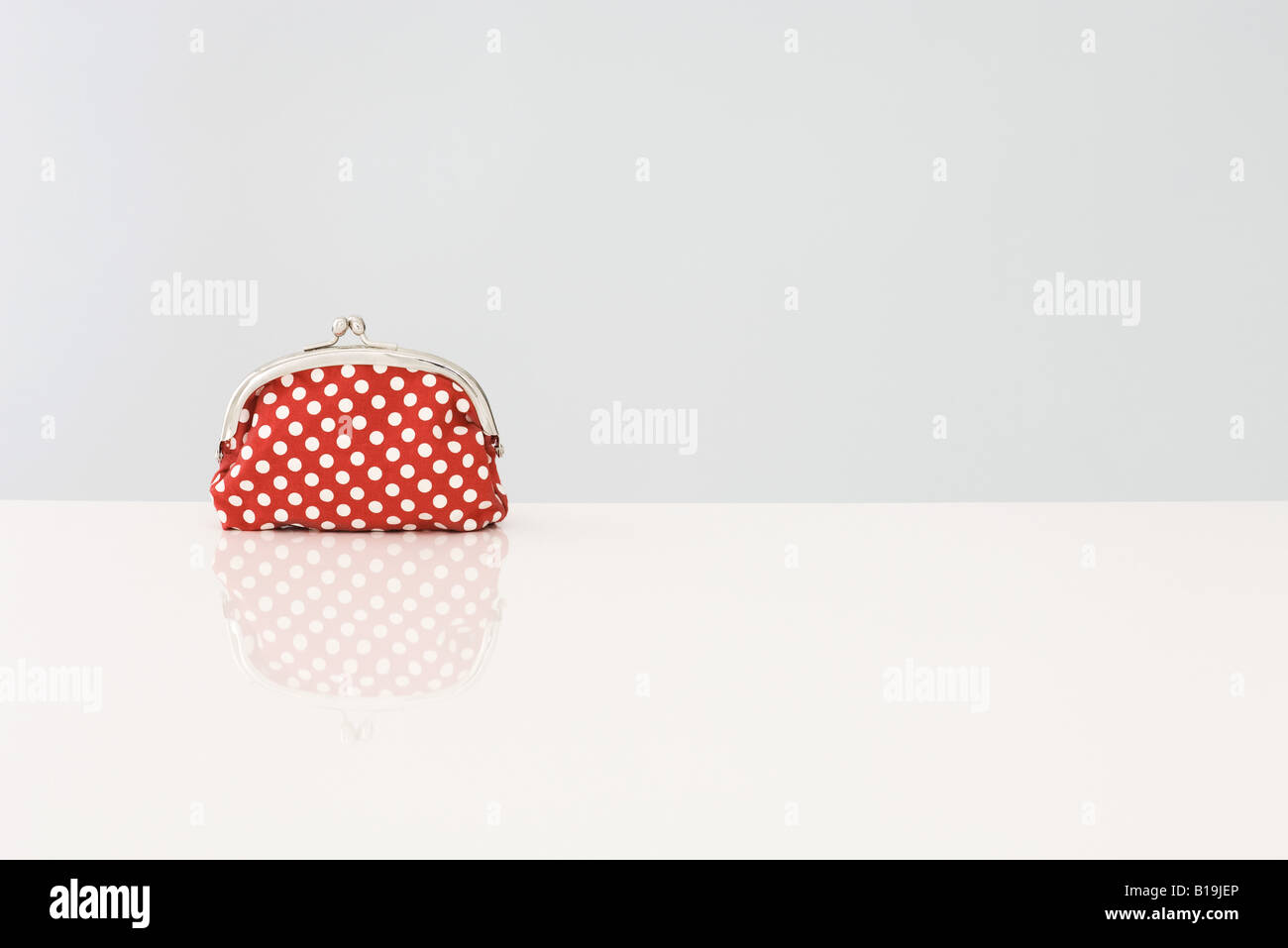 Change purse with polka dots Stock Photo - Alamy