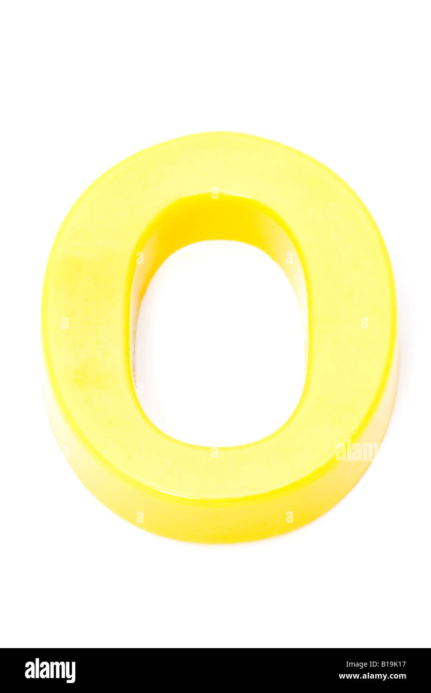 object on white toy plastic number Stock Photo - Alamy