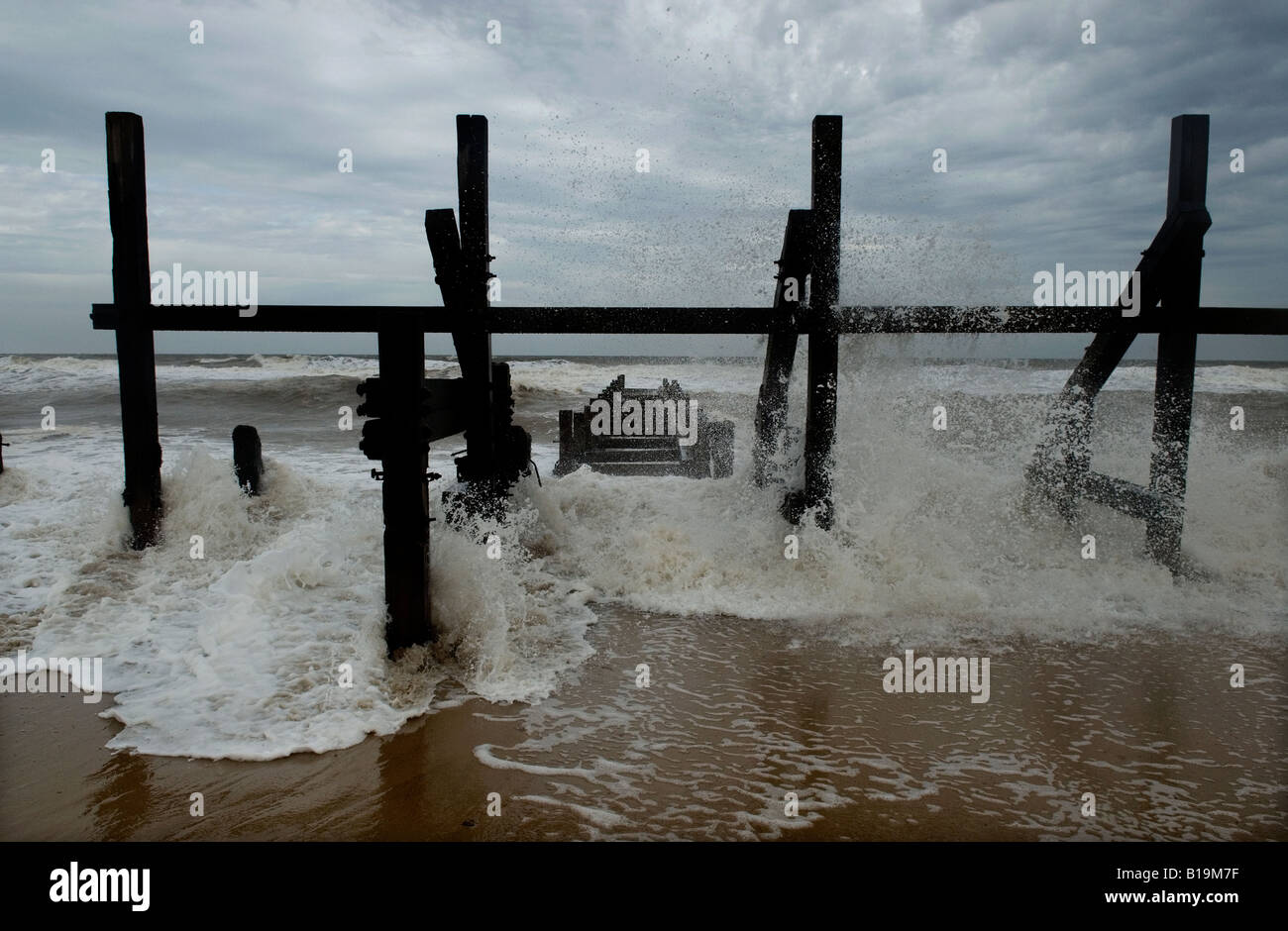 sea Coastal Erosion managed Retreat Happisburgh Stock Photo - Alamy