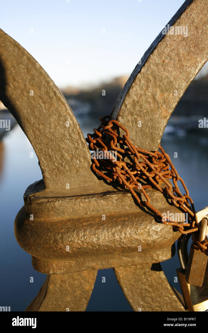 Old and new padlocks hi-res stock photography and images - Alamy