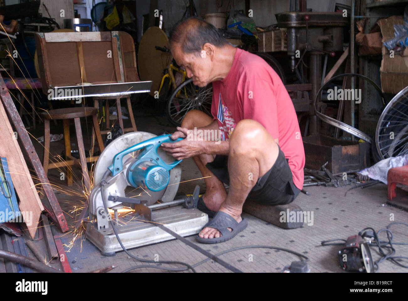 This little site in Rope Street is Penang's only Beca trishaw workshop ...