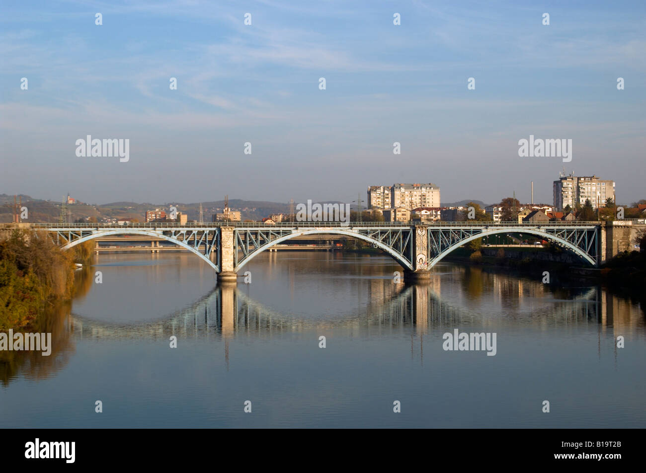 Bridge over the drava river hi-res stock photography and images - Alamy
